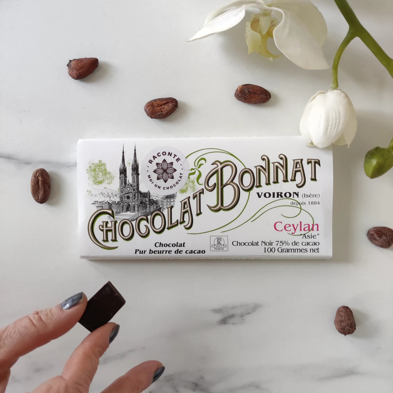 Maison Bonnat 75% de cacao grand cru de Ceylan – Raconte Moi un Chocolat